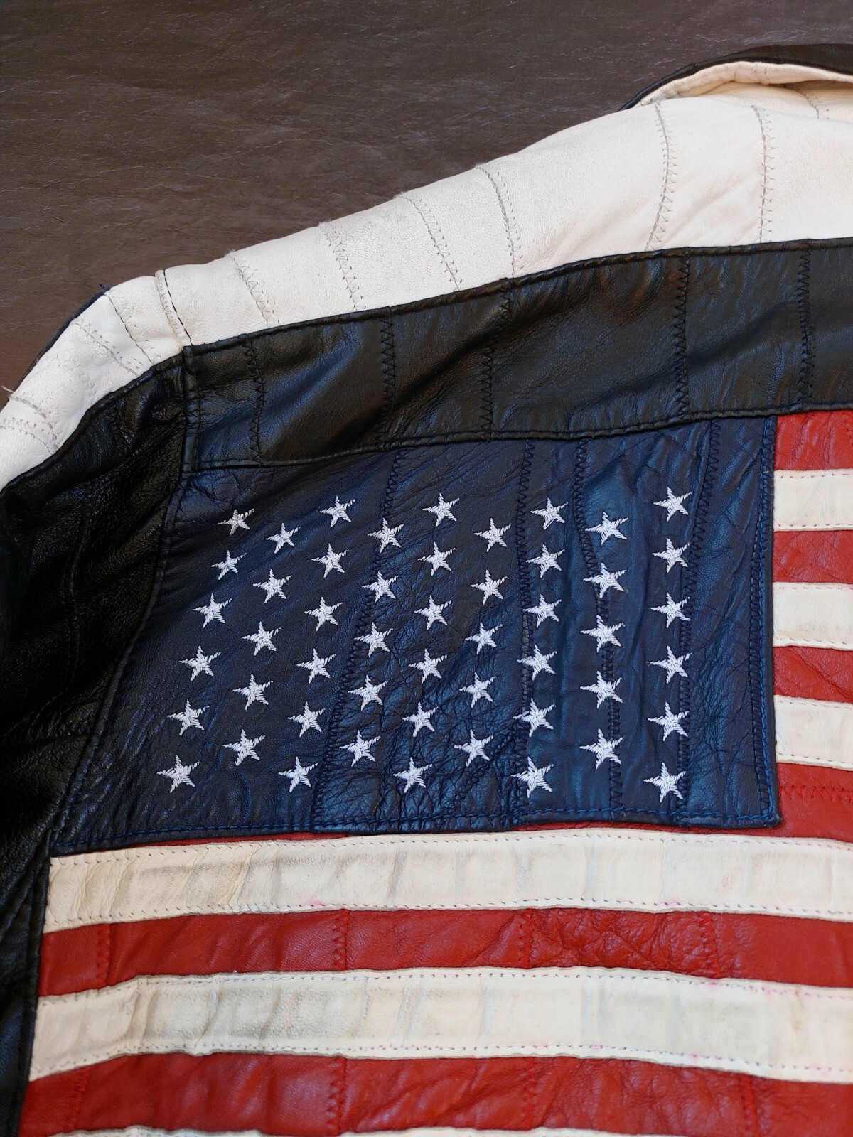 Vintage American leather jacket, made in the USA, Siz… - Gem