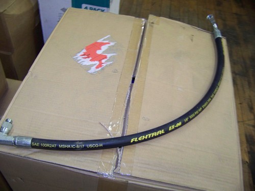 Flextral Hydraulic Hose EX-06 5000 PSI WP USCG-H w/ Fittings New | eBay