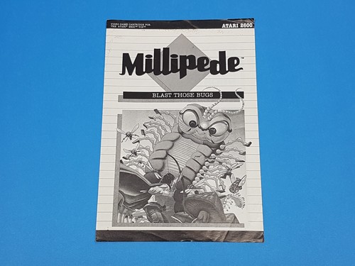 Millipede Atari 2600 Authentic Manual Only | eBay