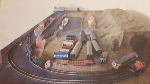 Railway Layout Model Train Set Layout With Electrical Connection 8x4 Ft ...