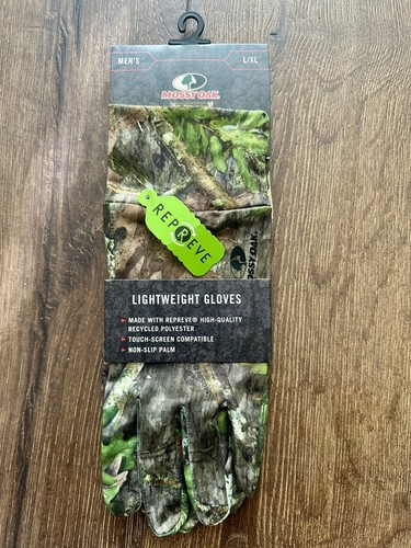 Mossy Oak Obsession Lightweight Turkey Hunting Touchscreen Gloves Med ...