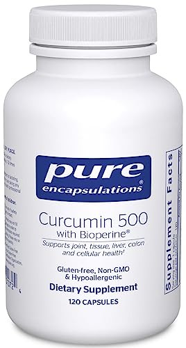 Pure Encapsulations Curcumin 500 with Bioperine-120 Capsules (Exp Date 01/2026) | eBay