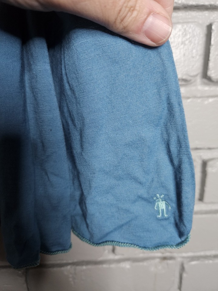 Smartwool 100% Merino Wool Scarf Blue Lightweight | eBay UK