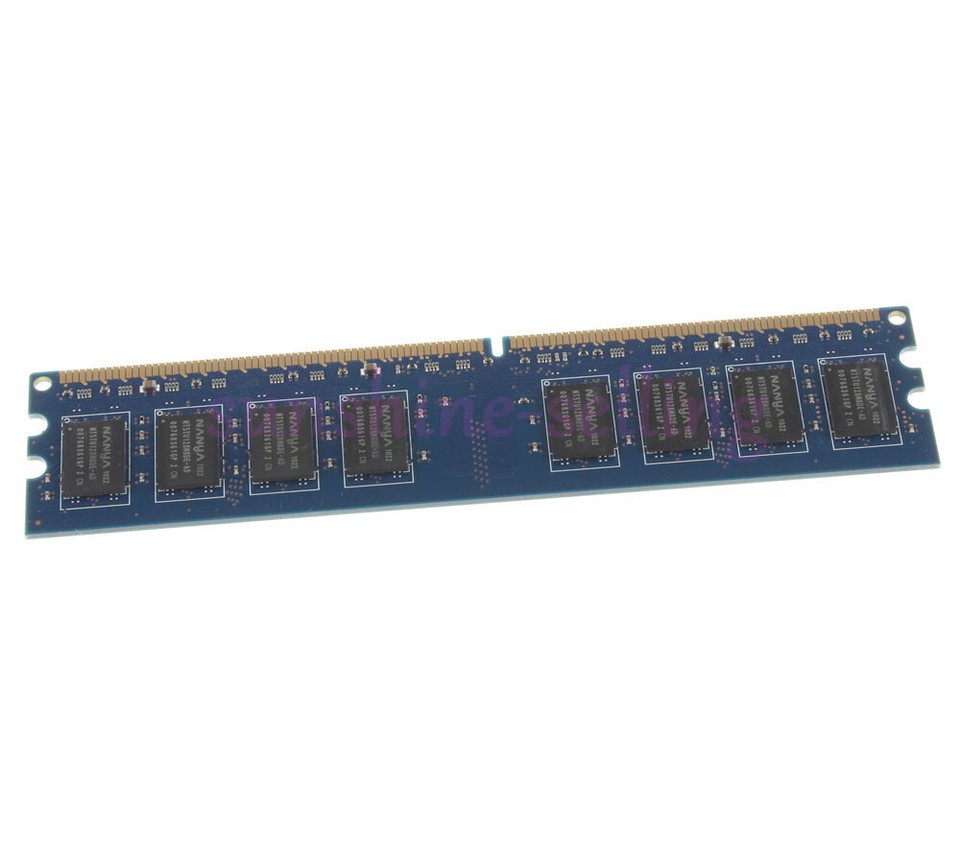 Nanya DDR2 4 GB RAM 2X 2 GB 2RX8 800MHz PC2-6400U DIMM Desktop Memory ...