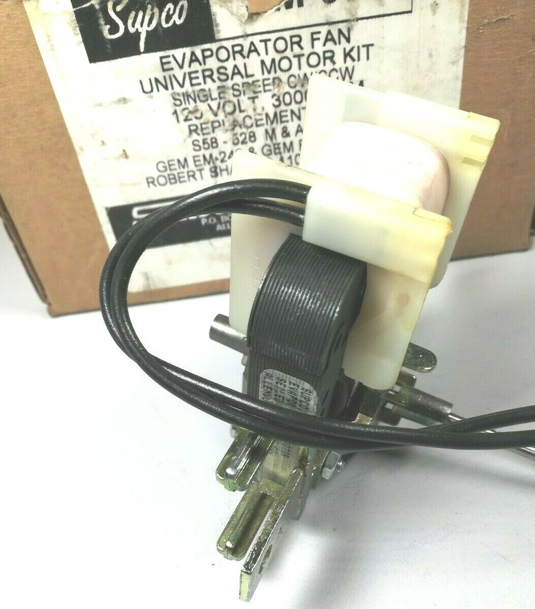 SUPCO Evaporator Fan Universal motor Kit Supco SM-999 120V 3000 RPM | eBay