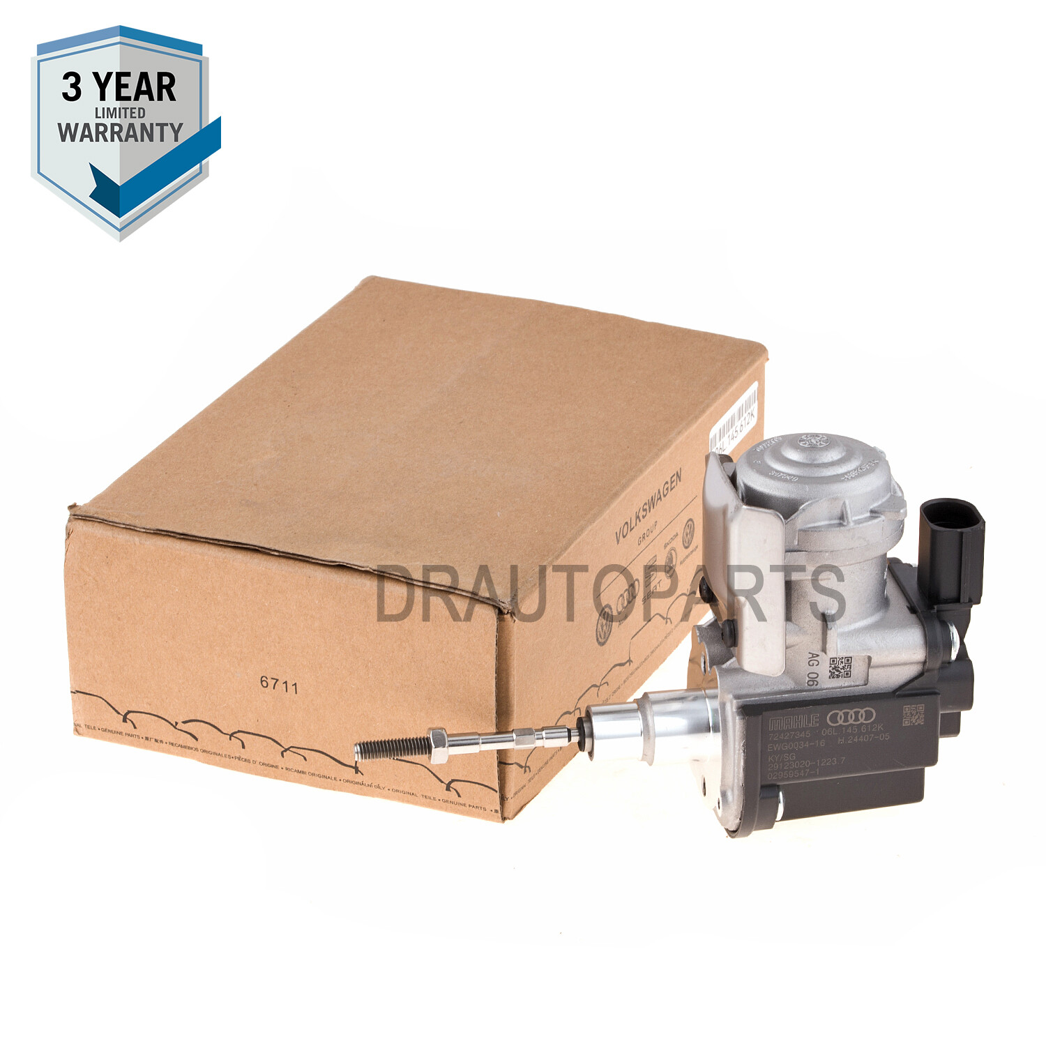 OEM Turbo Electric Actuator 06L145612L For Audi A4 A5 A6 A7 A8 Q5 S4 S5 ...