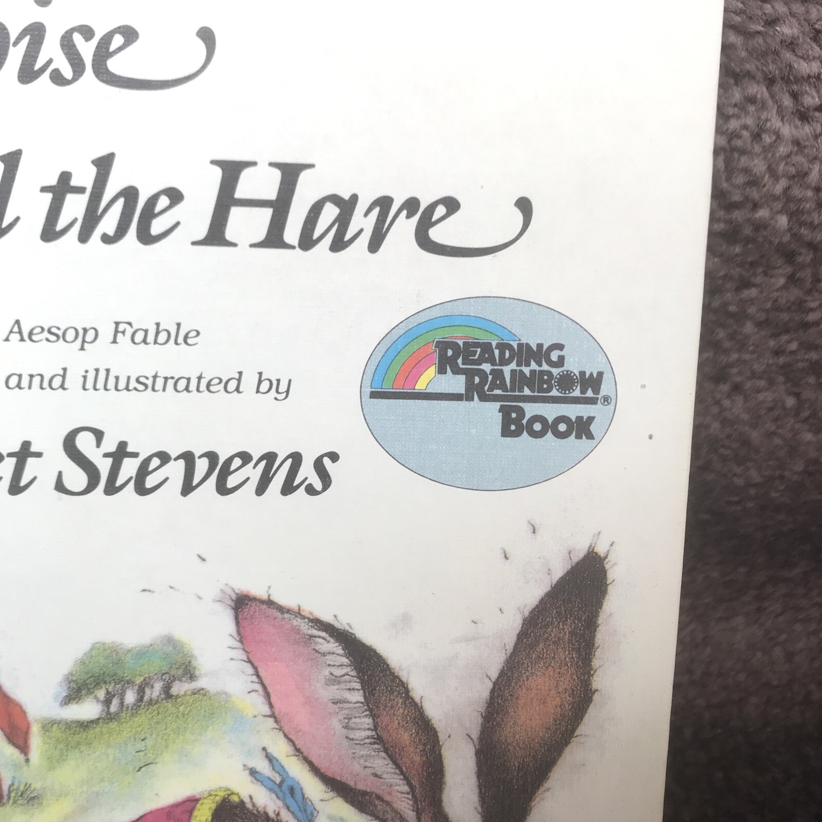 The Tortoise and the Hare by Aesop Aesop and Janet Stevens (1984 ...