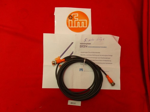 IFM electronic Verbindungsleitung M12, 5,0m PUR-Kabel - EVC014 ohne OVP ...