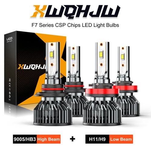 XWQHJW LED H11+9005 High Low Beam Headlights Combo for Toyota 4Runner ...