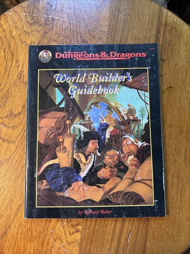 Advanced Dungeons & Dragons AD&D World Builder's Guide Book TSR 9532 1996 | eBay