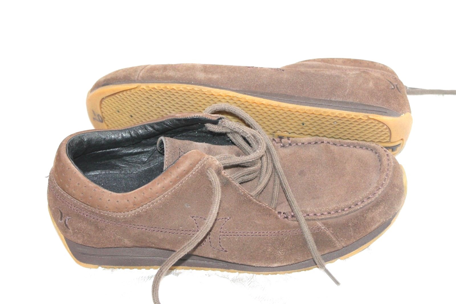 Hurley International Men's Sneakers/shoes Size 10.5 Brown Suede Euro ...