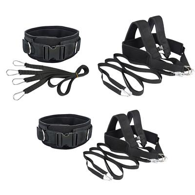 Sled Pull Straps Equipment Weighted Sled Pulling Straps for Leg Sports ...