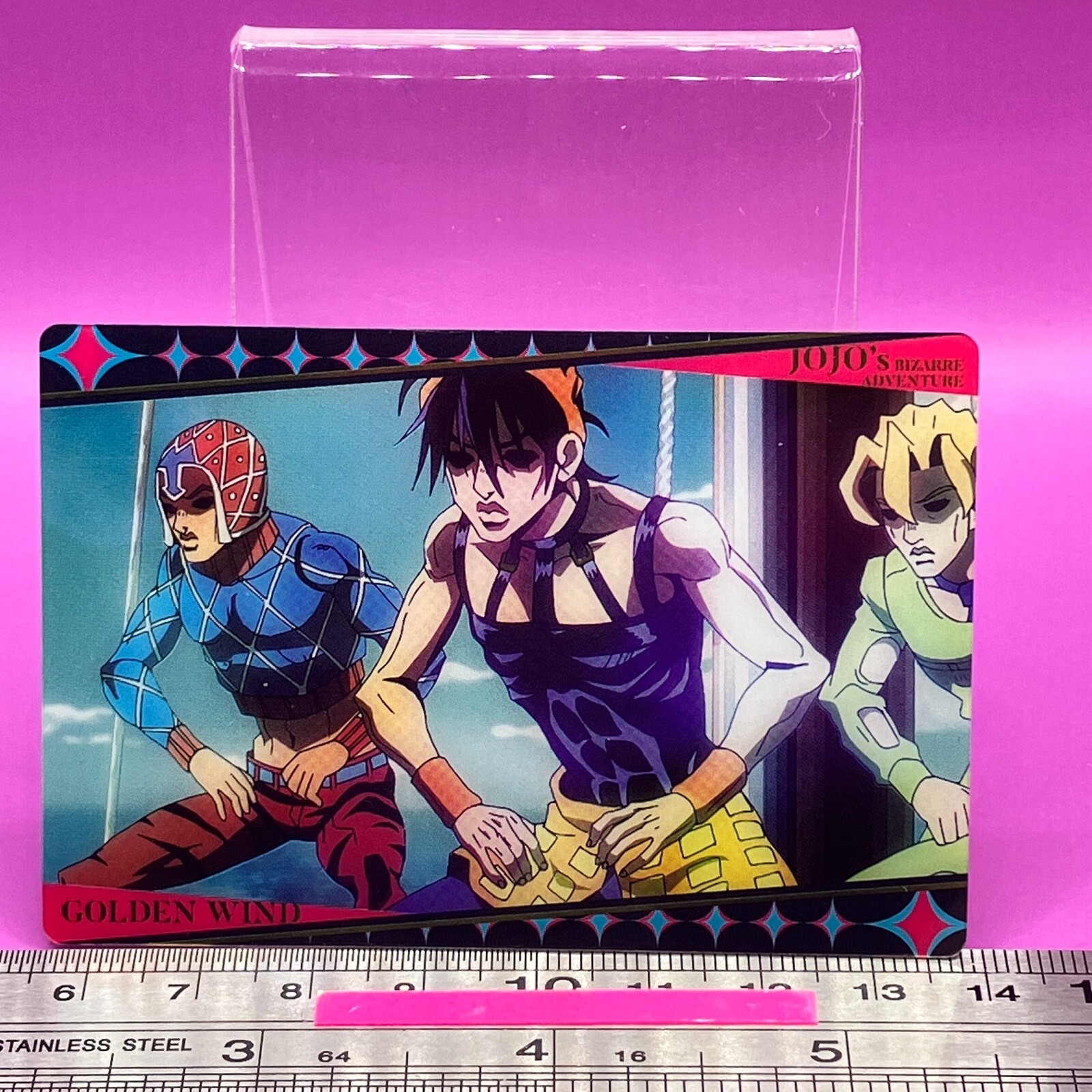 Mista & Narancha & Hugo 17 JoJo's Bizarre Adventure Wafer Card Bandai ...
