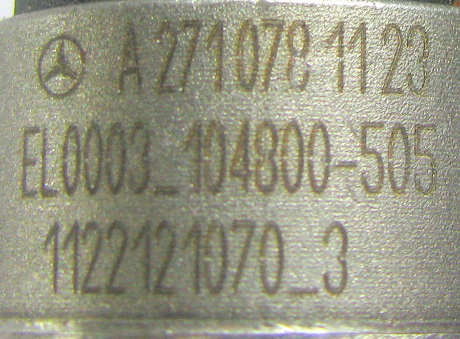 Einspritzdüse Continental A2710781123 Mercedes Benz W 212 gereinigt ...