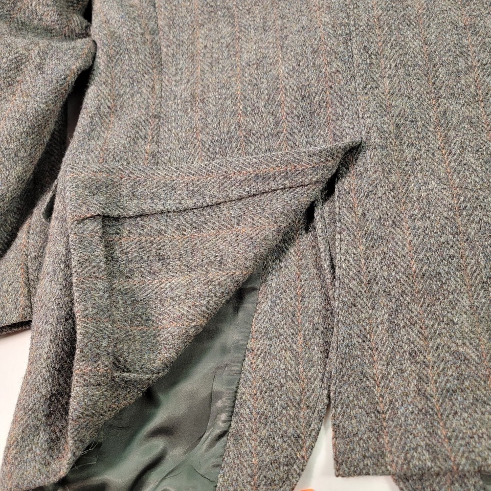 Harris Tweed Handwoven 100% Pure Scottish Wool Tweed Suit Jacket Size ...