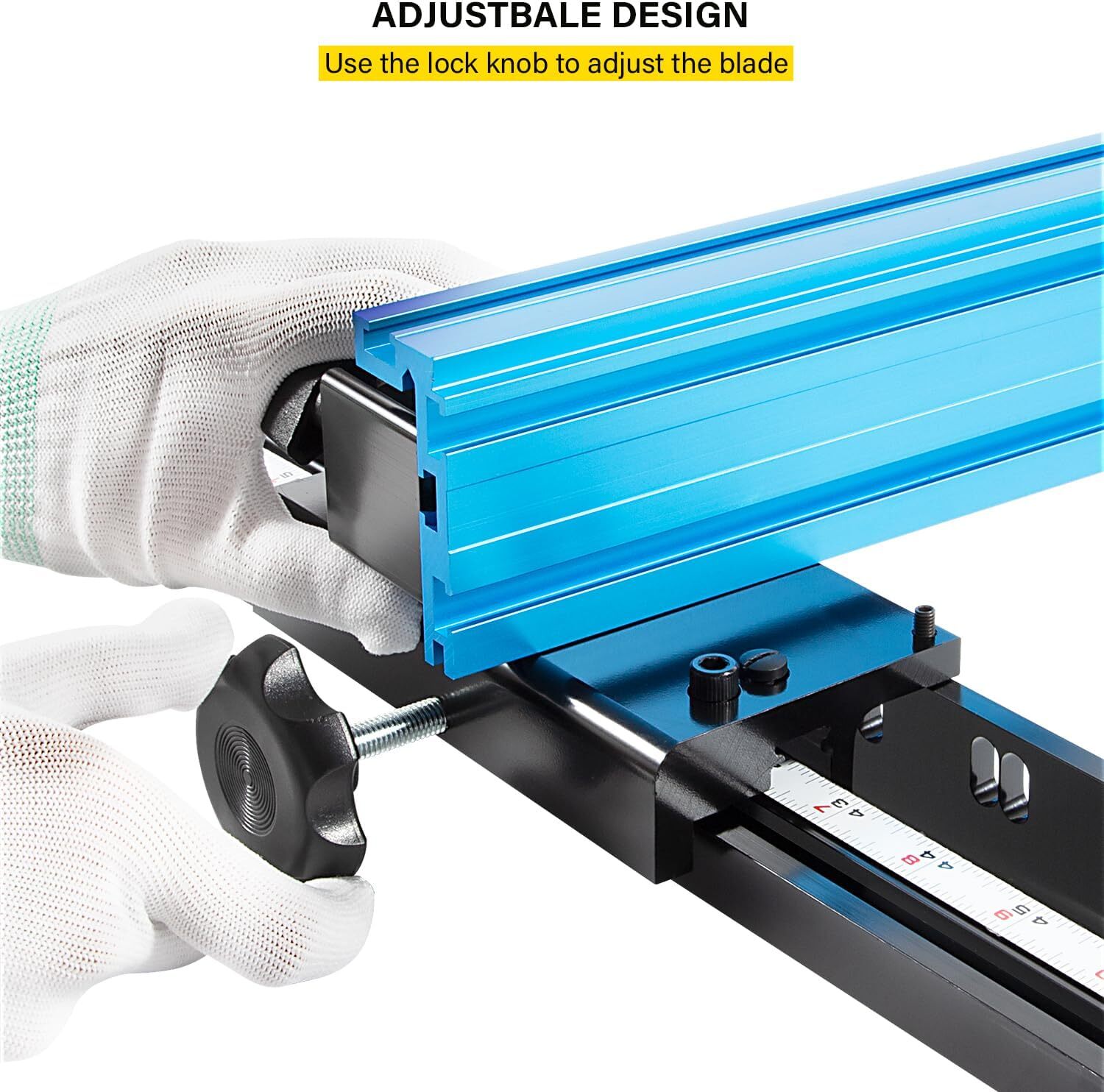 Adjustable & Rigid Bandsaw Fence Replace for Kreg Precision Band Saw ...