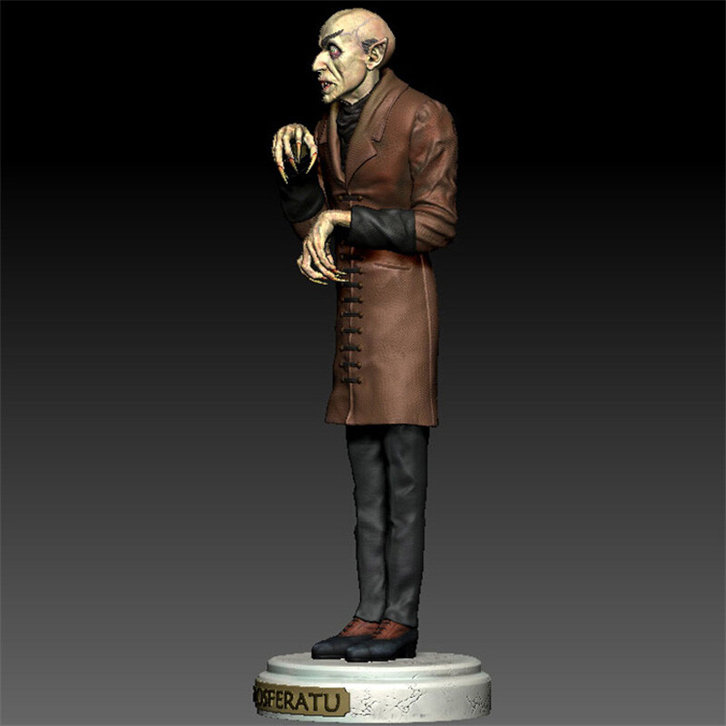 1/4 49CM Nosferatu 3D Print Garage Kit Figure Model Kit Unpainted ...