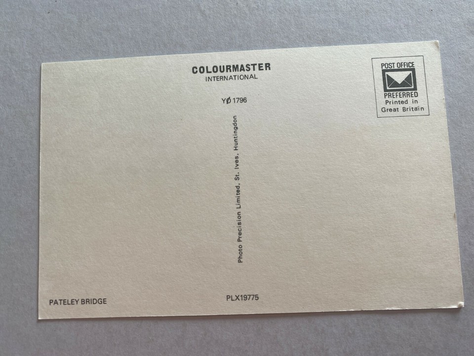 Harrogate Postcard Pateley Bridge North Yorkshire Countryside ...