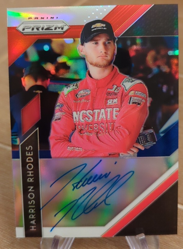 2019 Prizm Driver Signatures On Card Auto Red White Blue Harrison ...
