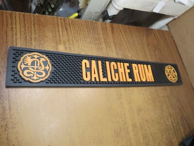CALICHE RUM Bar Rail Mat runner | eBay