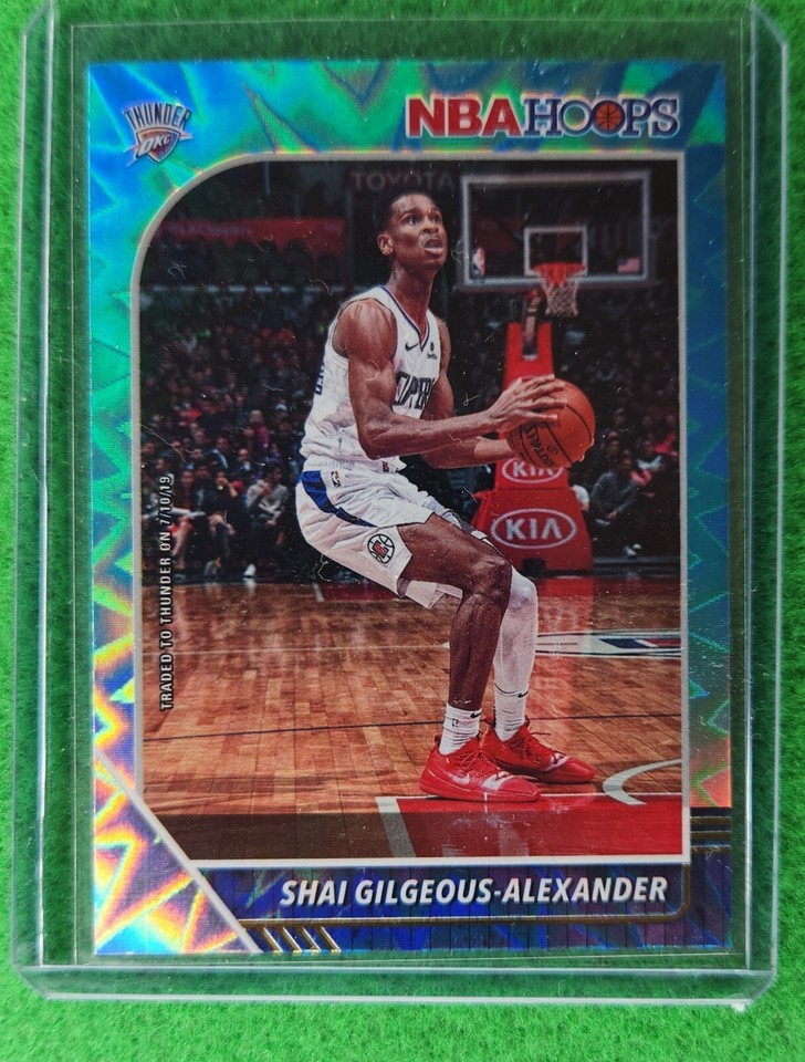 SHAI GILGEOUS-ALEXANDER "SGA" - OKC Thunder : Rookie RC & Parallels | eBay