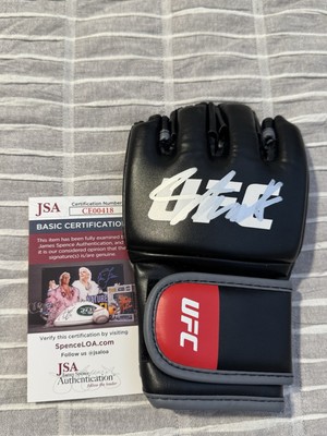 Israel Adesanya IZZY Signed UFC GLOVE STYLEBENDER JSA COA AUTHENTIC ...