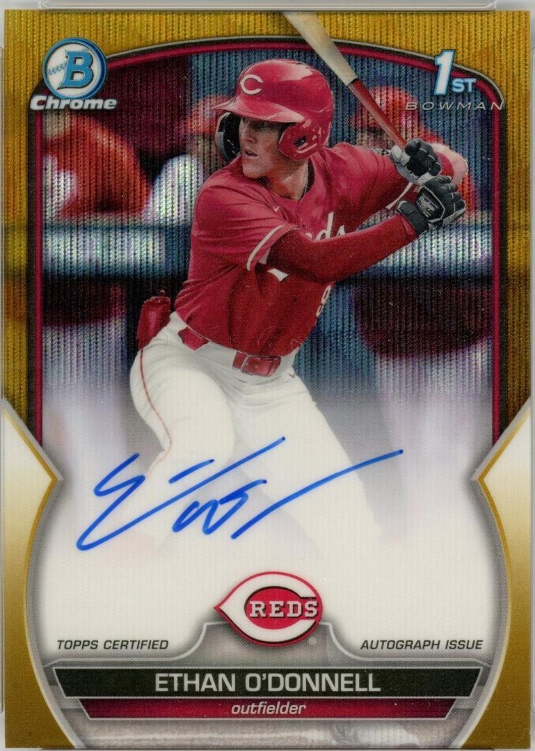 2023 Bowman Draft - Chrome Prospect Autographs Ethan O'Donnell #CDA-EOD ...