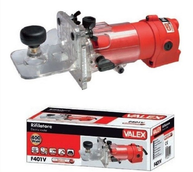 Valex F401V 400W Fresatrice Rifilatore per Legno | Acquisti Online su eBay