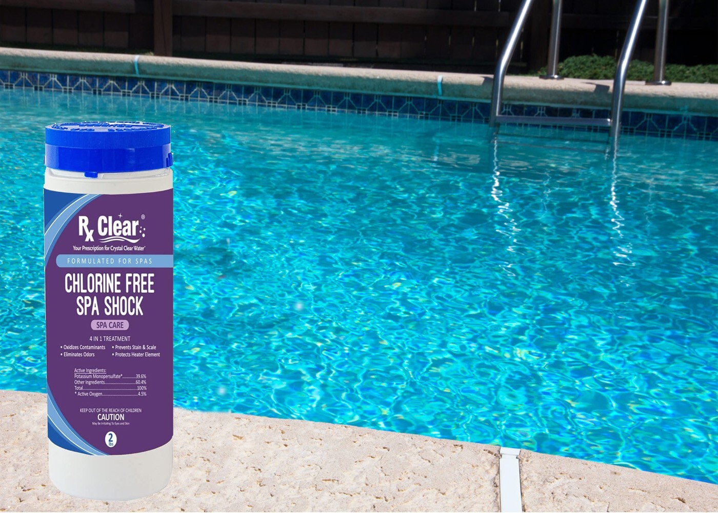 39% Potassium Monopersulfate Free 4-in-1 Spa Shock Chemical - 2 lbs | eBay