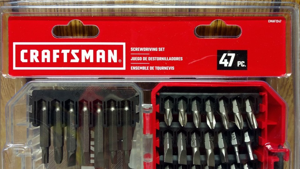 Craftsman 47 Piece Steel Hex Shank Screwdriver Bit Set (HL6) | eBay