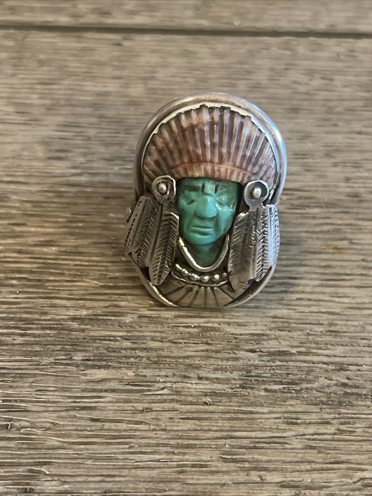 Beautiful Native American Ring - Gem