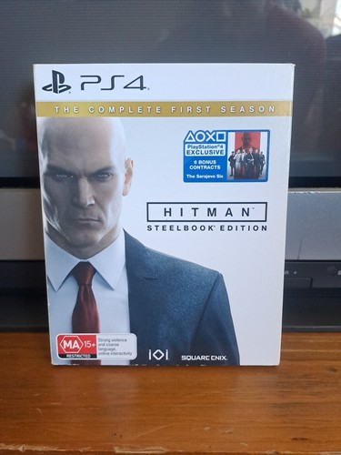 Hitman The Complete First Season Steelbook Edition PS4 PlayStation 4 ...