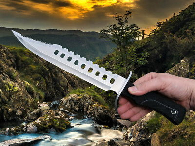 XXL Riesen Jagdmesser 44 cm Messer Knife Buschmesser Machete Coltello ...