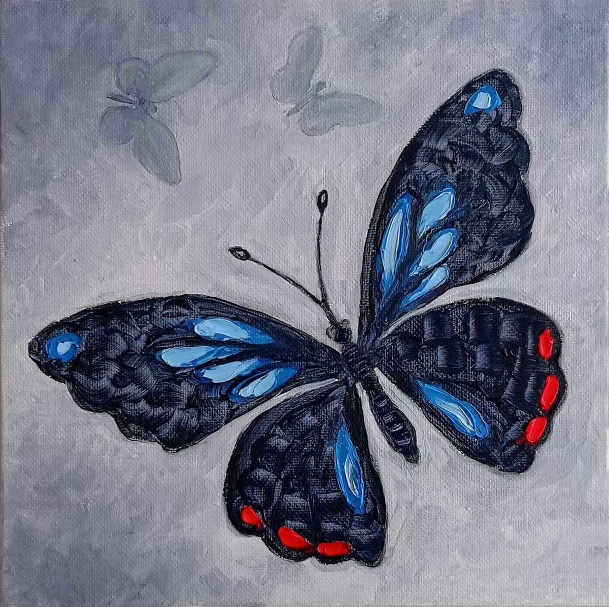 Famous Butterfly Paintings Butterflies Oil Painting By Arturas