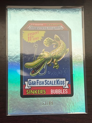 2025 TOPPS GARBAGE PAIL KIDS 40TH ANNIVERSARY Wacky Packages Gar Fish ...