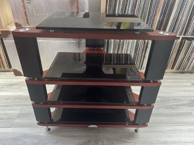 Naim Fraim lite 4 Shelf Stand With Glass Shelves, Used Condition See ...