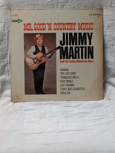 Jimmy Martin- "Mr. Good Country 'N Country Music" -Unverified Autograph ...