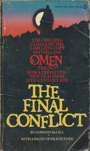 PAPERBACK Occult "OMEN: THE FINAL CONFLICT" by Gordon McGill (1980 Signet) | eBay