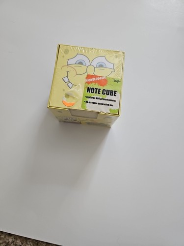 Nickelodeon SpongeBob SquarePants Note Cube 400 Printed Sheets Brand ...
