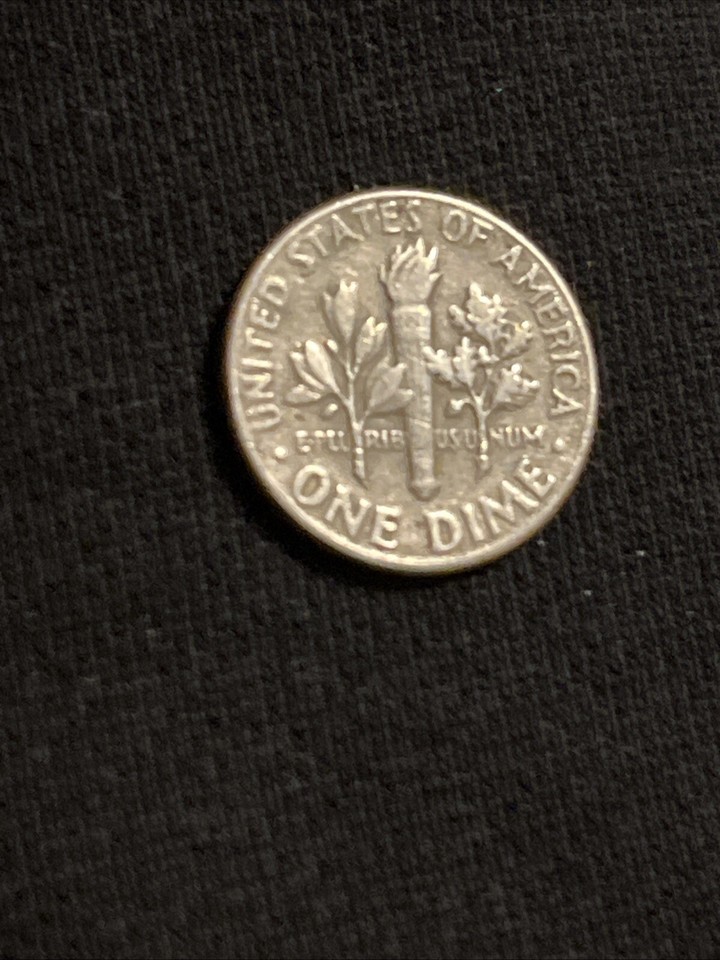 1973 D Dime Very Rare “W” In we Toching Border Oval Shape Error | eBay