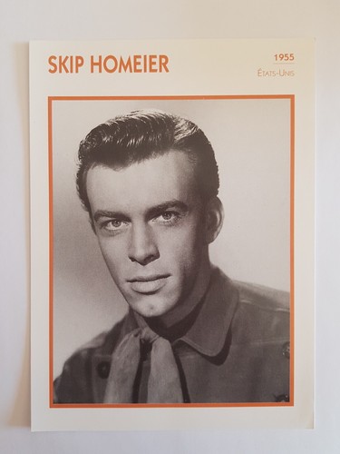 SKIP HOMEIER - CARTE FICHE CINEMA PORTRAIT DE STAR | eBay