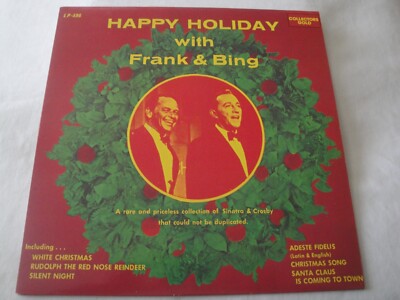 Happy Holiday With Frank & Bing VINYL LP ALBUM 1977 COLLECTORS GOLD | eBay