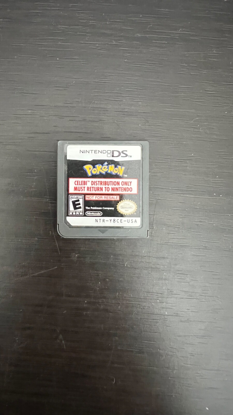 Pokemon Celebi Distribution Genuine NOT FOR RESALE Nintendo DS DEMO ...