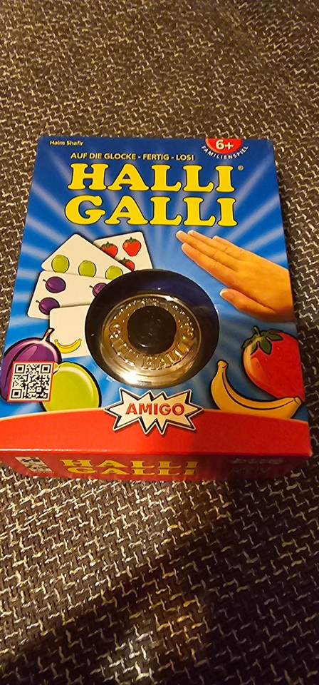AMIGO Halli Galli Kartenspiel Haim Shafir Familienspiel Reaktionsspiel ...