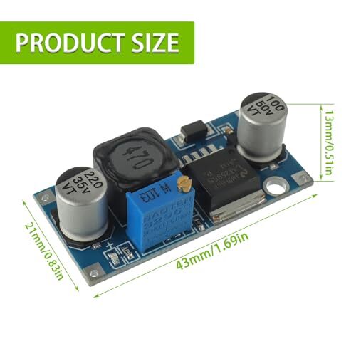Lm2596s Buck Converter Buck Module Dcdc 3.235v To 1.2530v 3a Voltage ...