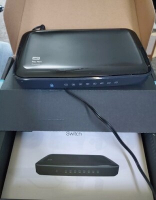 Lot Of 6 WD My Net Switch-8 Port Gigabit Ethernet Network Switch-HD ...
