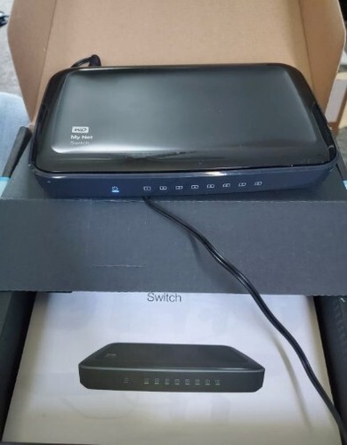 Lot Of 6 WD My Net Switch-8 Port Gigabit Ethernet Network Switch-HD ...