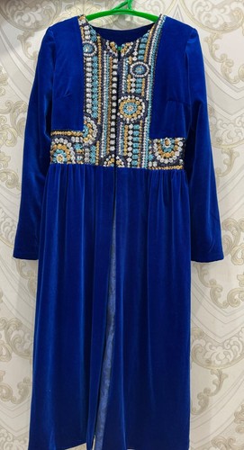 Kazakh National ethno shapan Blue size 42-44 | eBay