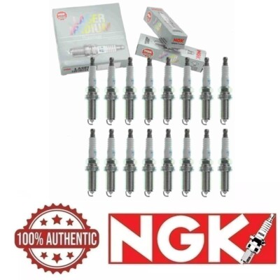 NGK Set 16 Laser Iridium Spark Plugs LZFR5CI-11 For Chrysler Dodge Jeep ...