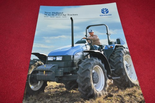 Ford New Holland 4835 5635 6635 7635 Tractor Dealer Brochure YABE14 | eBay